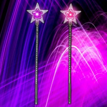 LED Fairy Princess Wands-12 Pack | Windy City Novelties